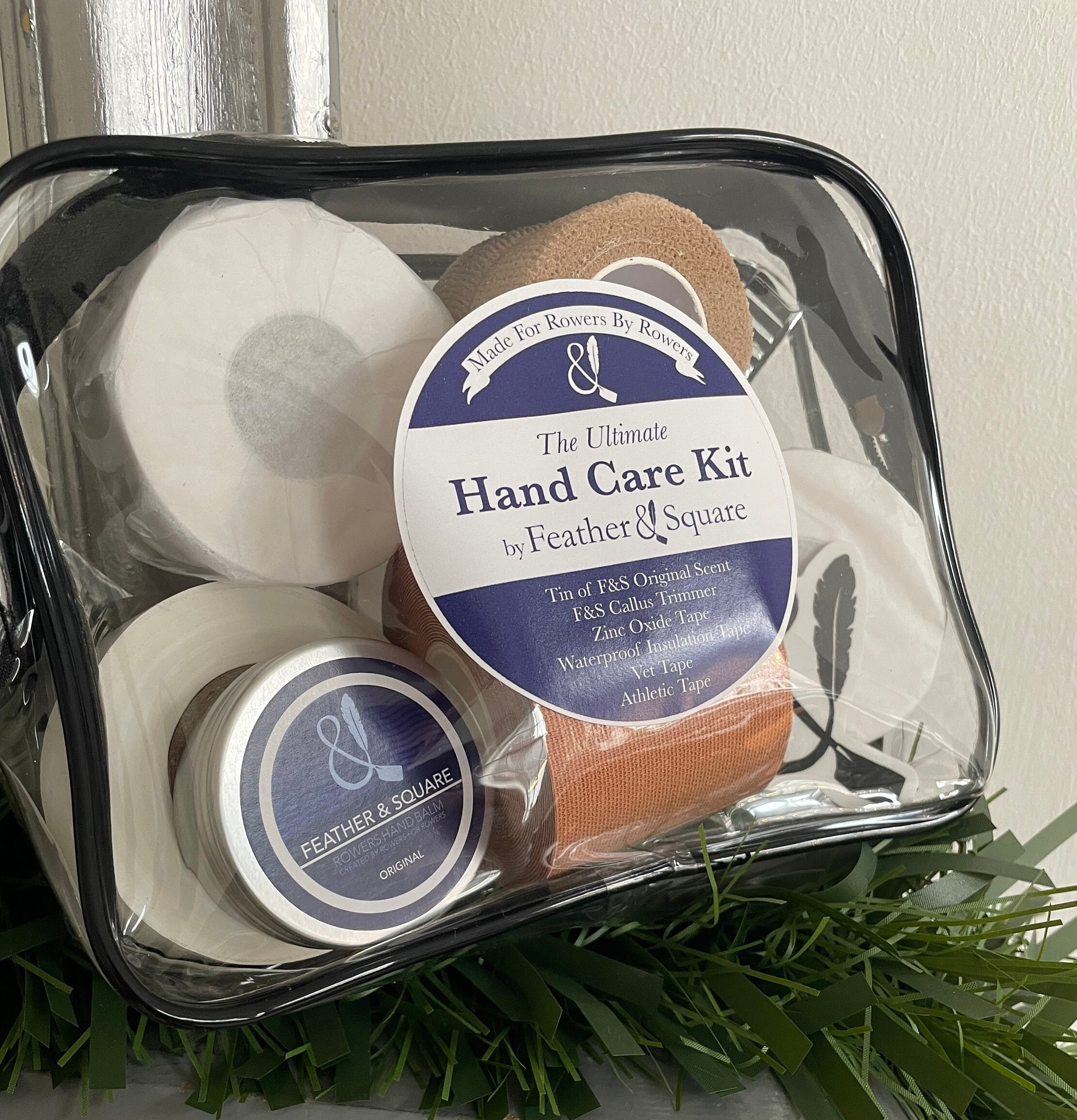 Rowers Hand Care Kit- Feather & Square - Etsy