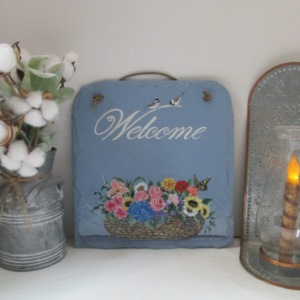 Hand Painted Slate - Etsy