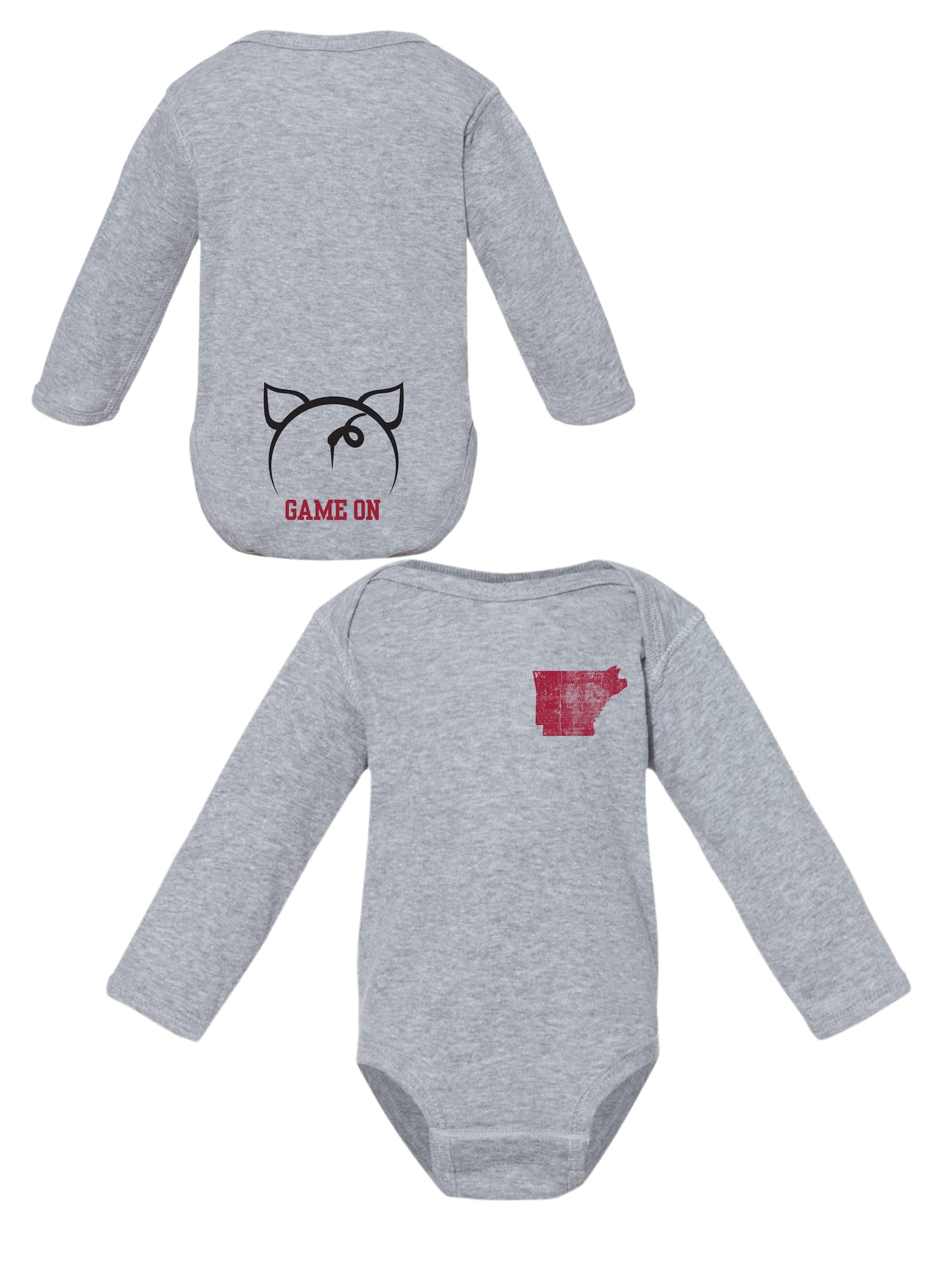 Arkansas Razorbacks Onsie, Woo Pig, Baby, Baby Gift, Razorback Fan ...