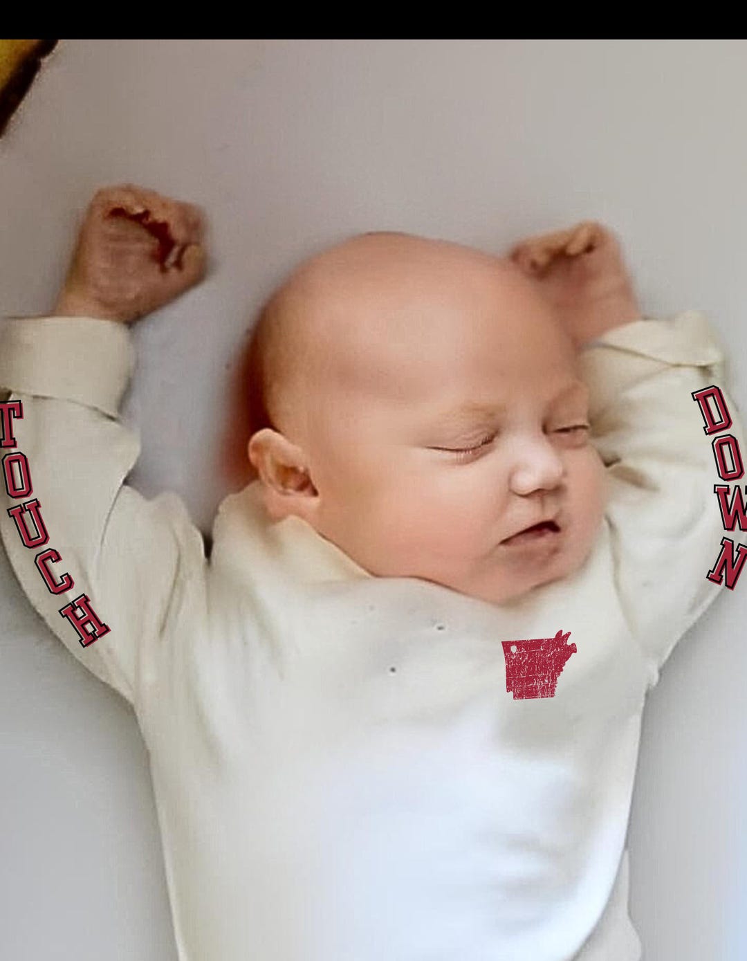 Arkansas Game Day Onesie | Arkansas Razorbacks | Razorback Baby ...