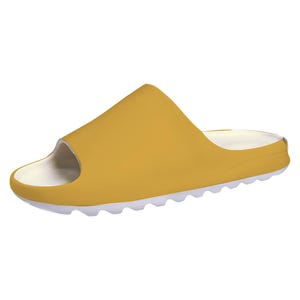 SANDBAR Slide & Slip Sandals KALAHARI Mustard Solid 12 Sizes Available ...