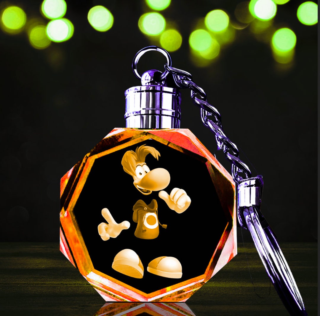 Custom and Personalized Keychain Rayman LED Color Changing K9 - Etsy