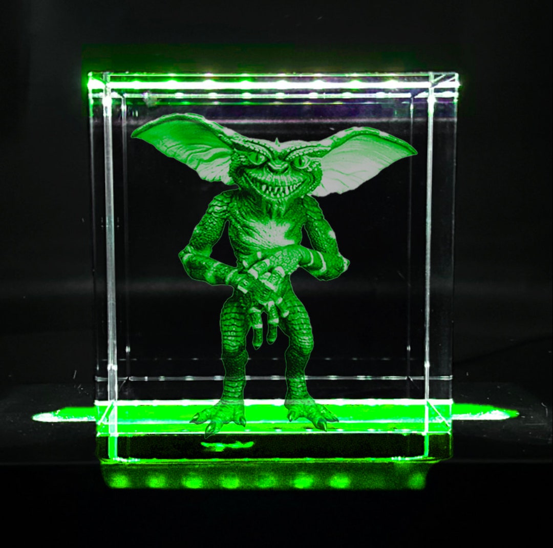 Custom Gremlins 3D Laser Engraved Color Changing Game - Etsy