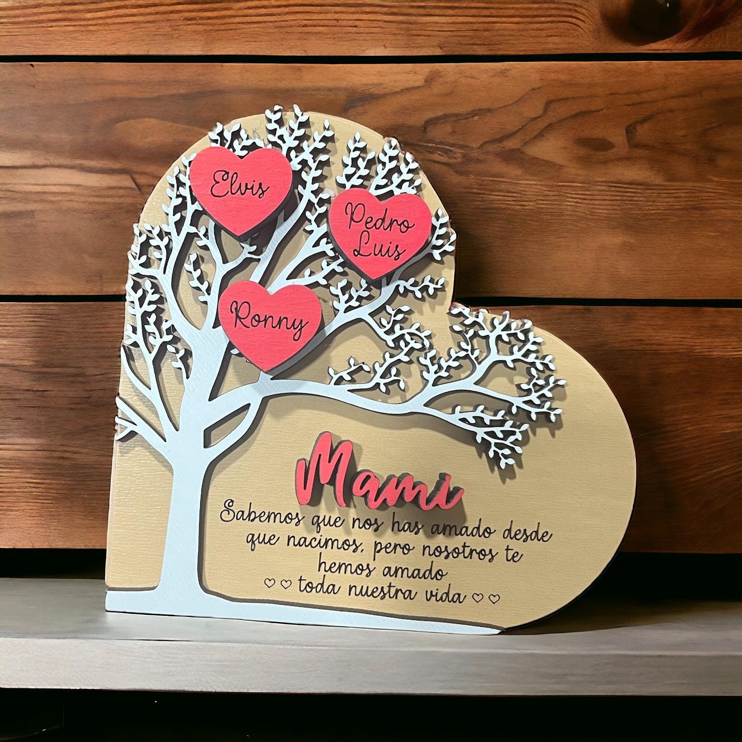 Personalized Mom Magnet With Names, Custom Magnet With Children's Names ...