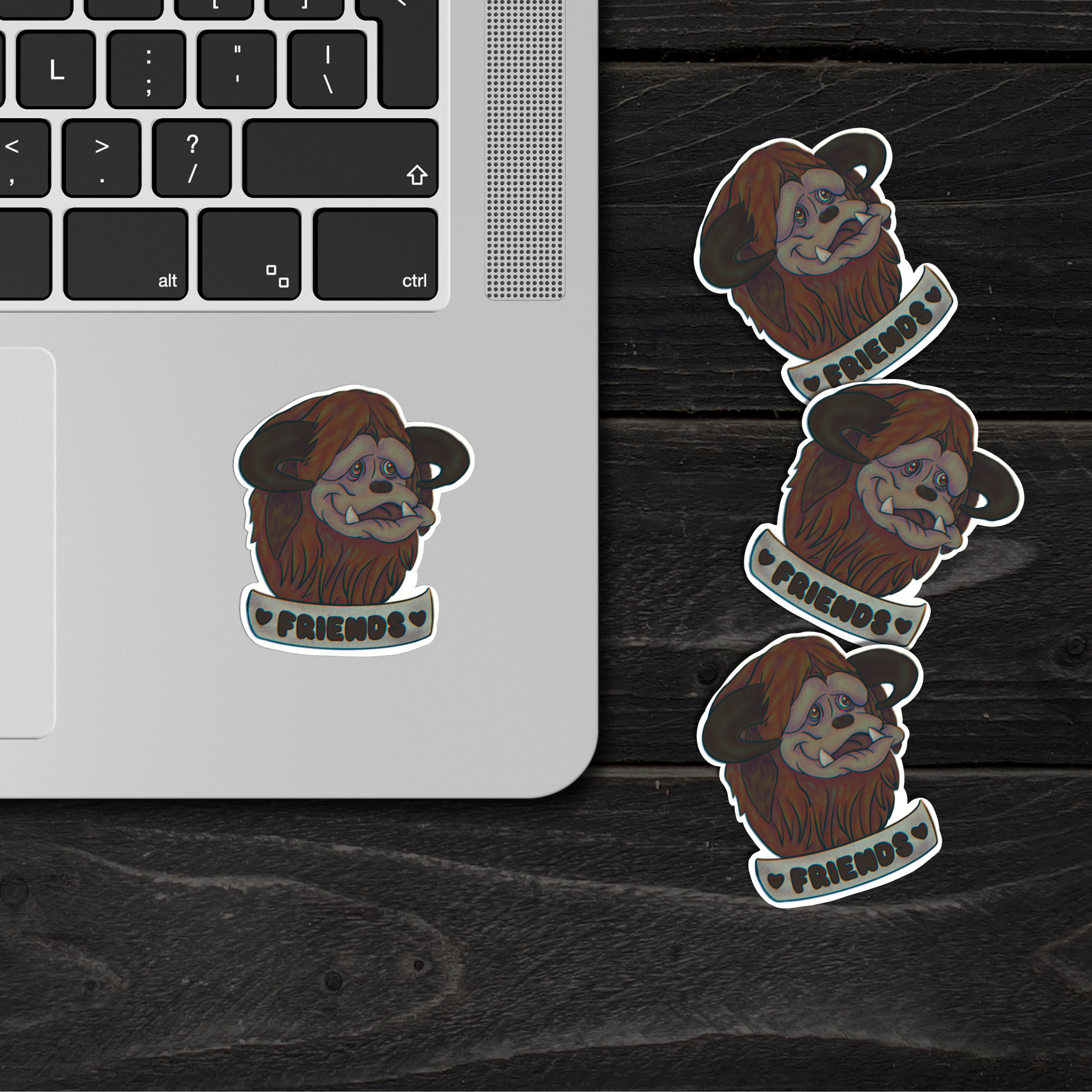 Ludo Friends Vinyl Sticker - Etsy