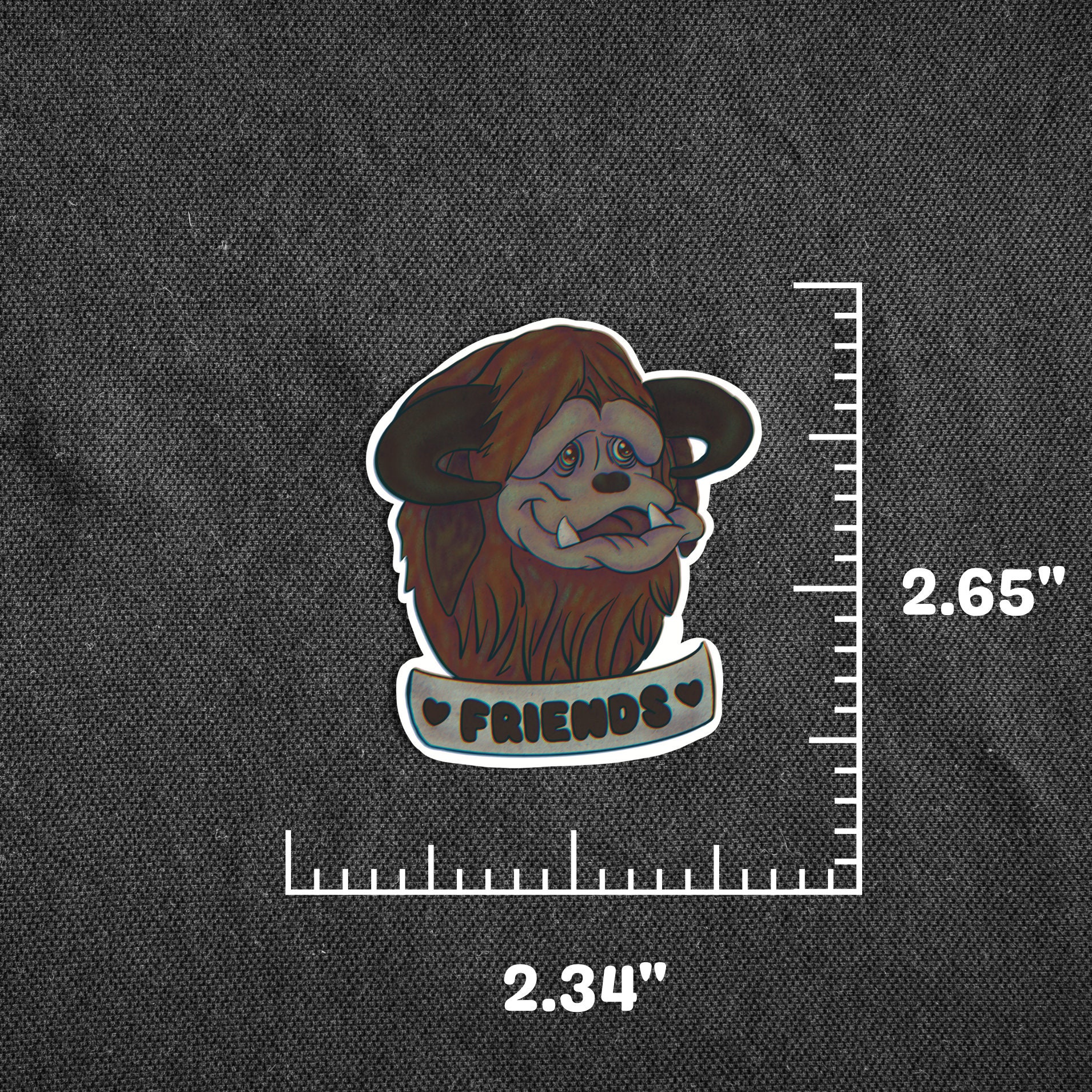 Ludo Friends Vinyl Sticker - Etsy