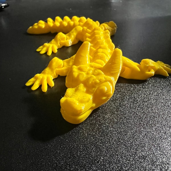 3d Printed Bull Dragon - Etsy
