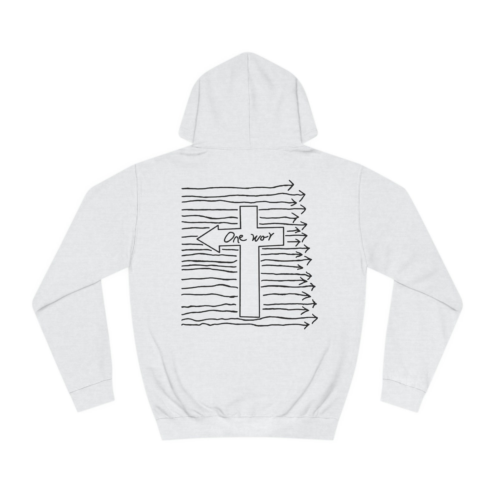 One Way Christian Hoodie, Men & Women - Etsy