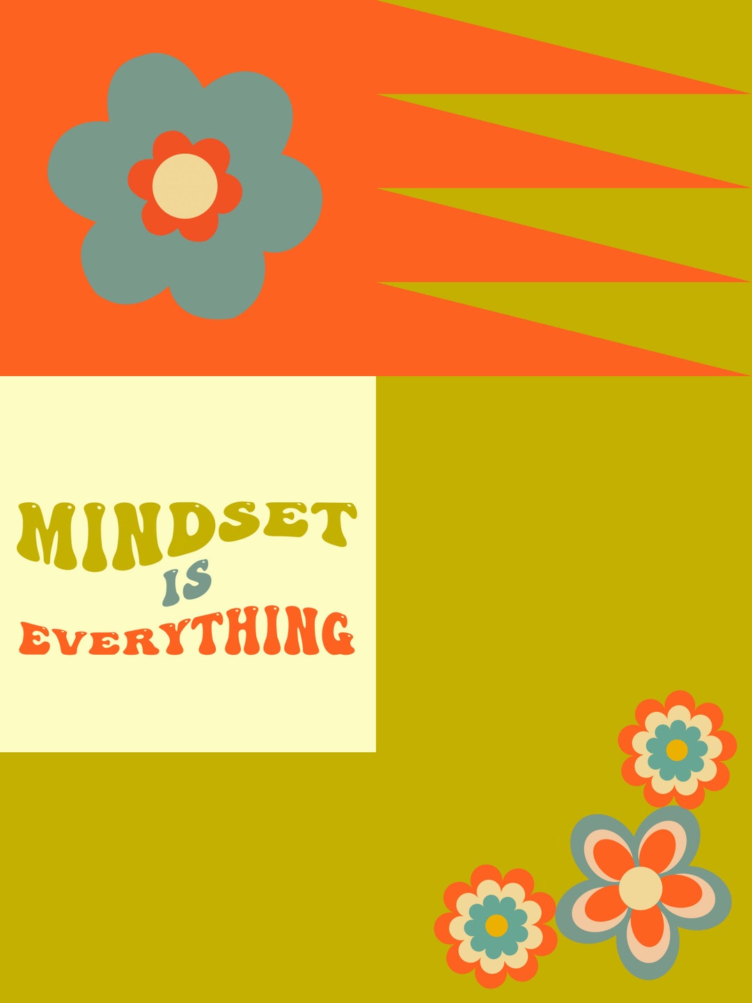 Mindset is Everything Poster - Etsy