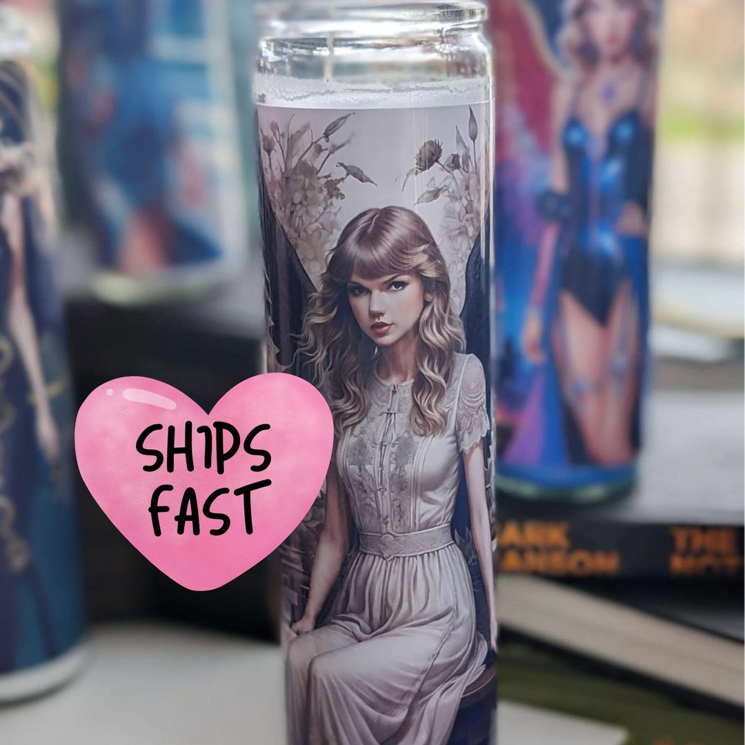 Guardian Angel Candle TTPD Inspired by Ts's Poetic Spirit, Eras Home ...