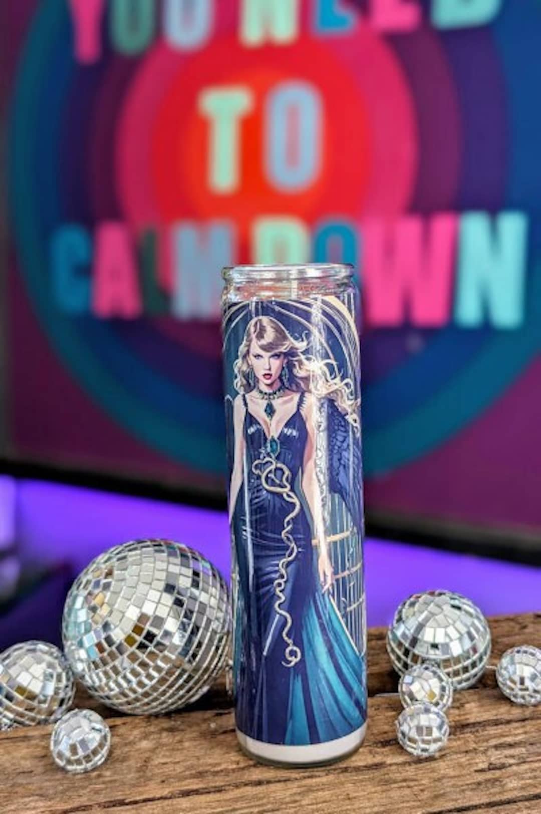 Taylor Swift Prayer Candle Reputationtaylor's Version Era-guardian ...