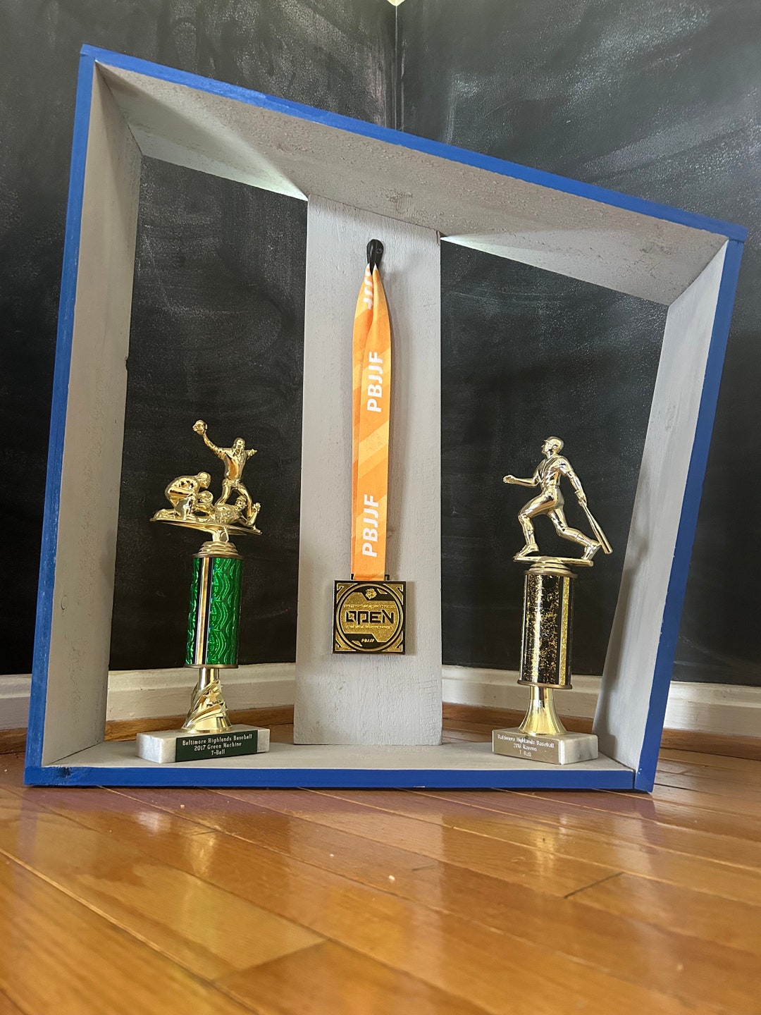 Hamdmade Woodencedar Trophy/medal Display Case. Let Your Awards Shine ...