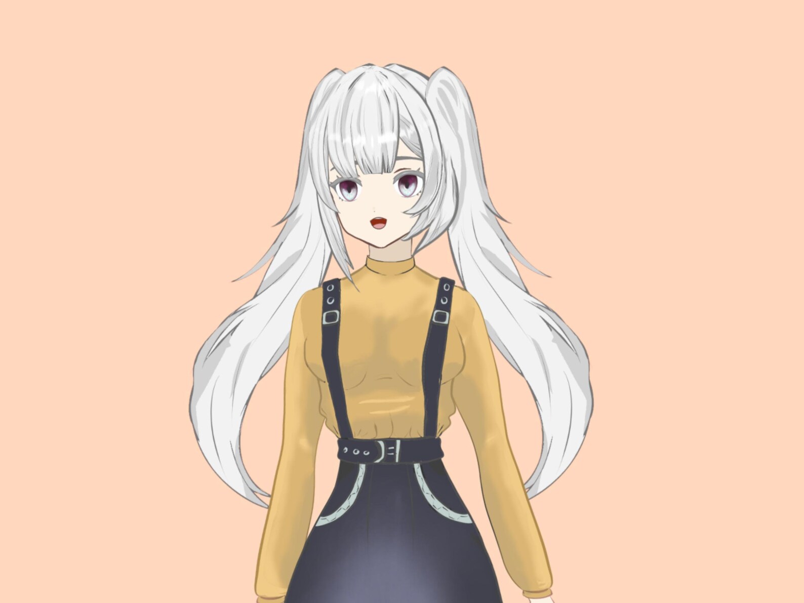 PACK 2 Full Body Premade Vtuber Model, Live 2d Vtuber Model Anime Cute ...