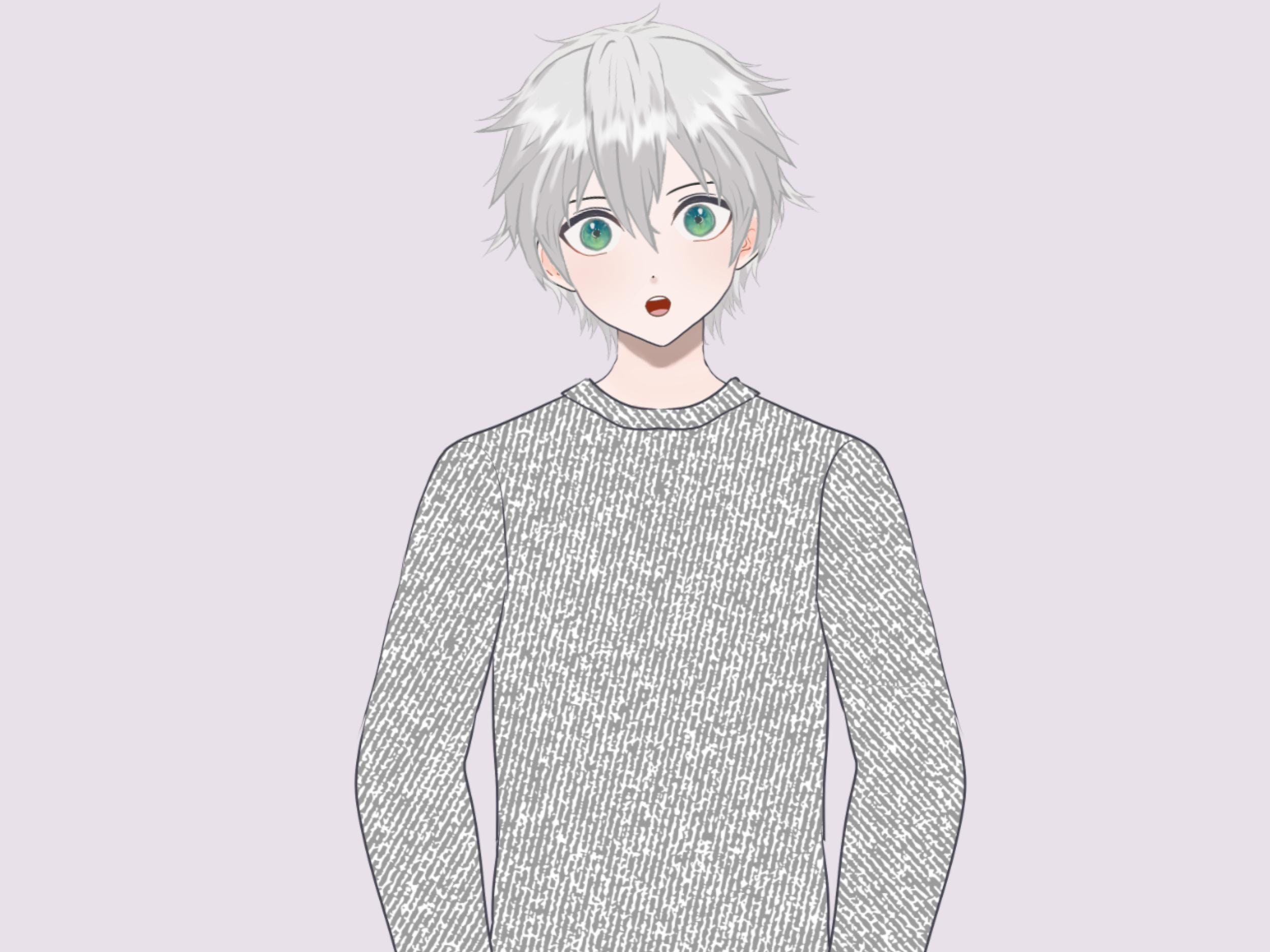 PACK 4 Premade Vtuber Model, Live 2d Vtuber Model Anime Cute Boy for ...