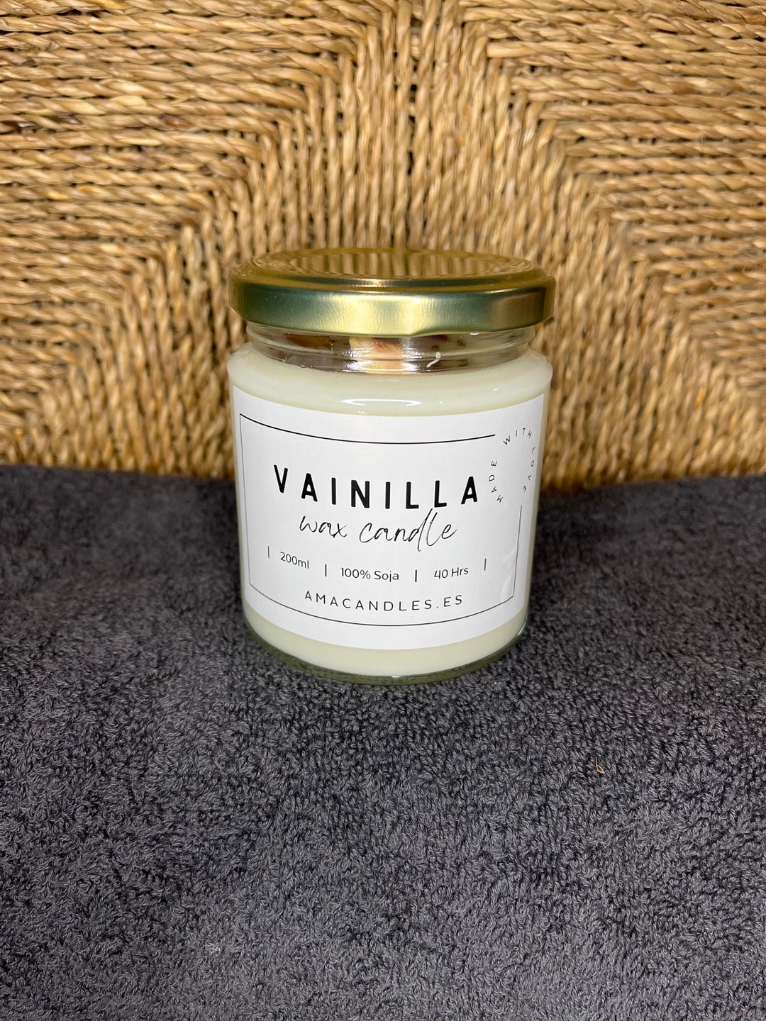 Vela Velas Aromáticas Velas De Soja 100% Velas - Etsy