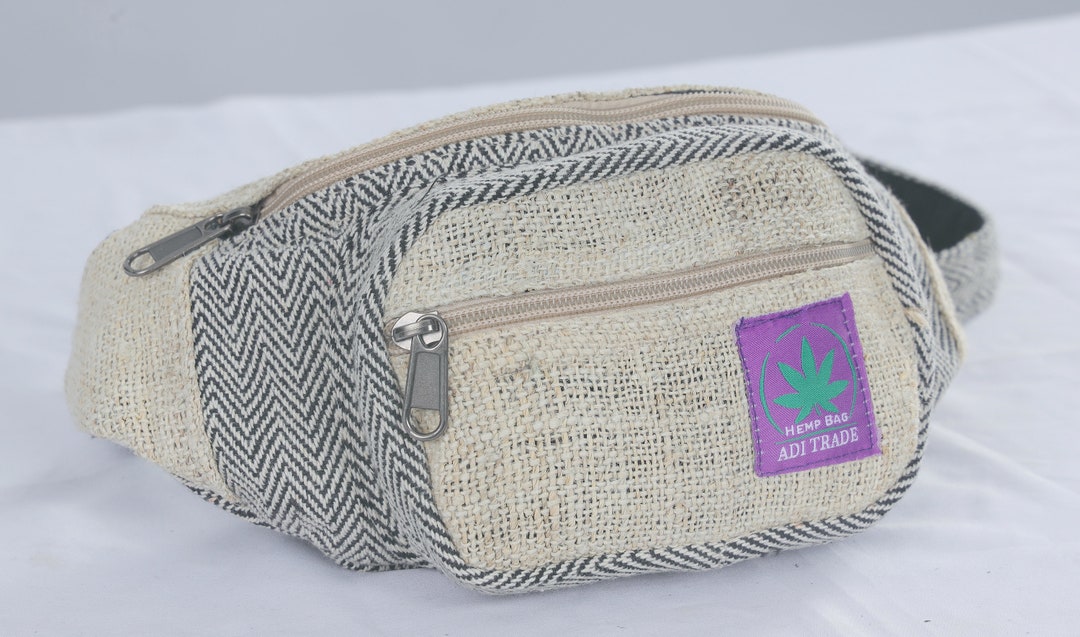 RARA Natural Handmade Organic Fanny Pack, Adjustable Belt Bag for All ...