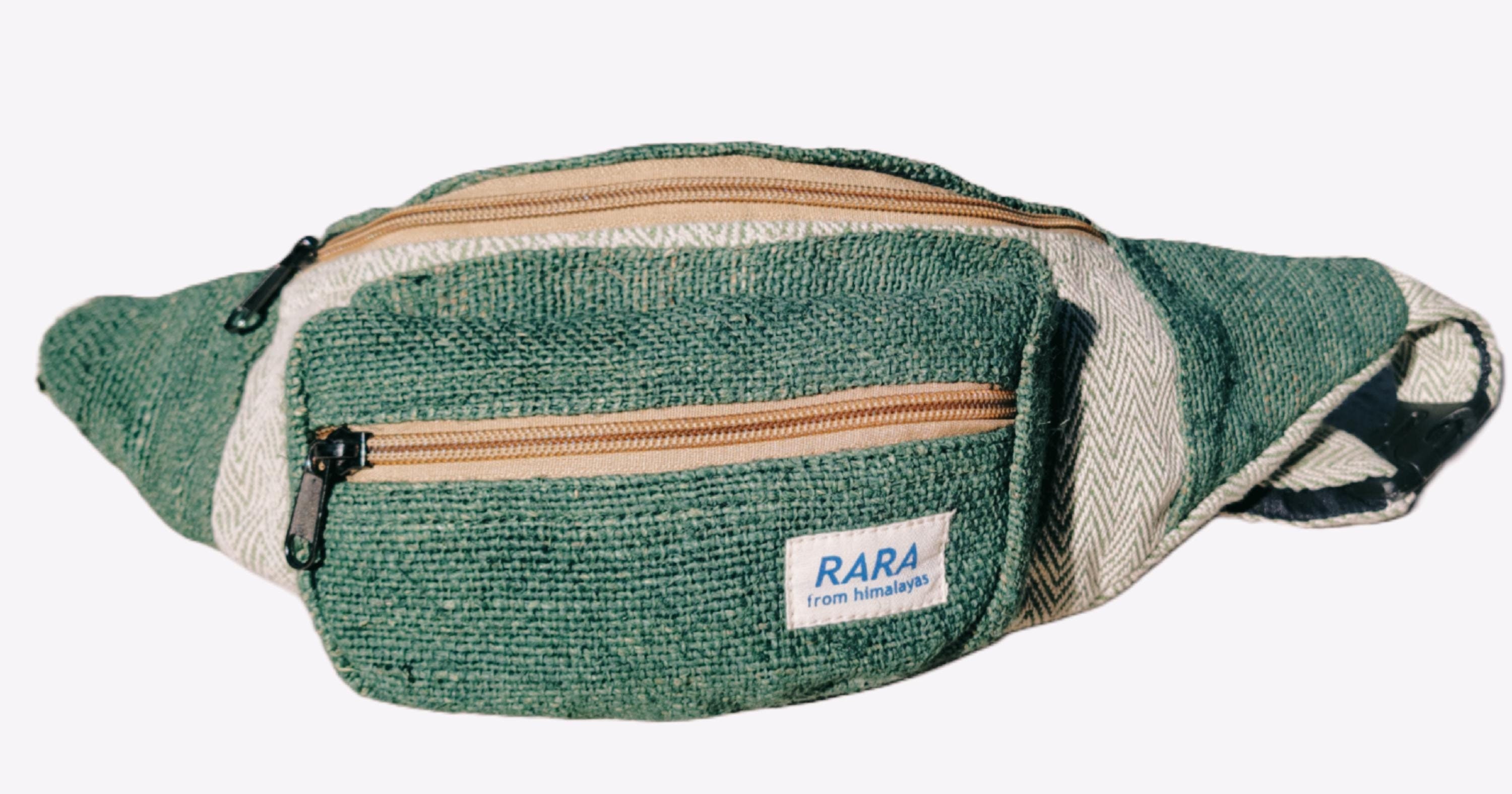 Handmade Hemp Fanny Pack: Adjustable Belt Bag, Hippie Style - Etsy