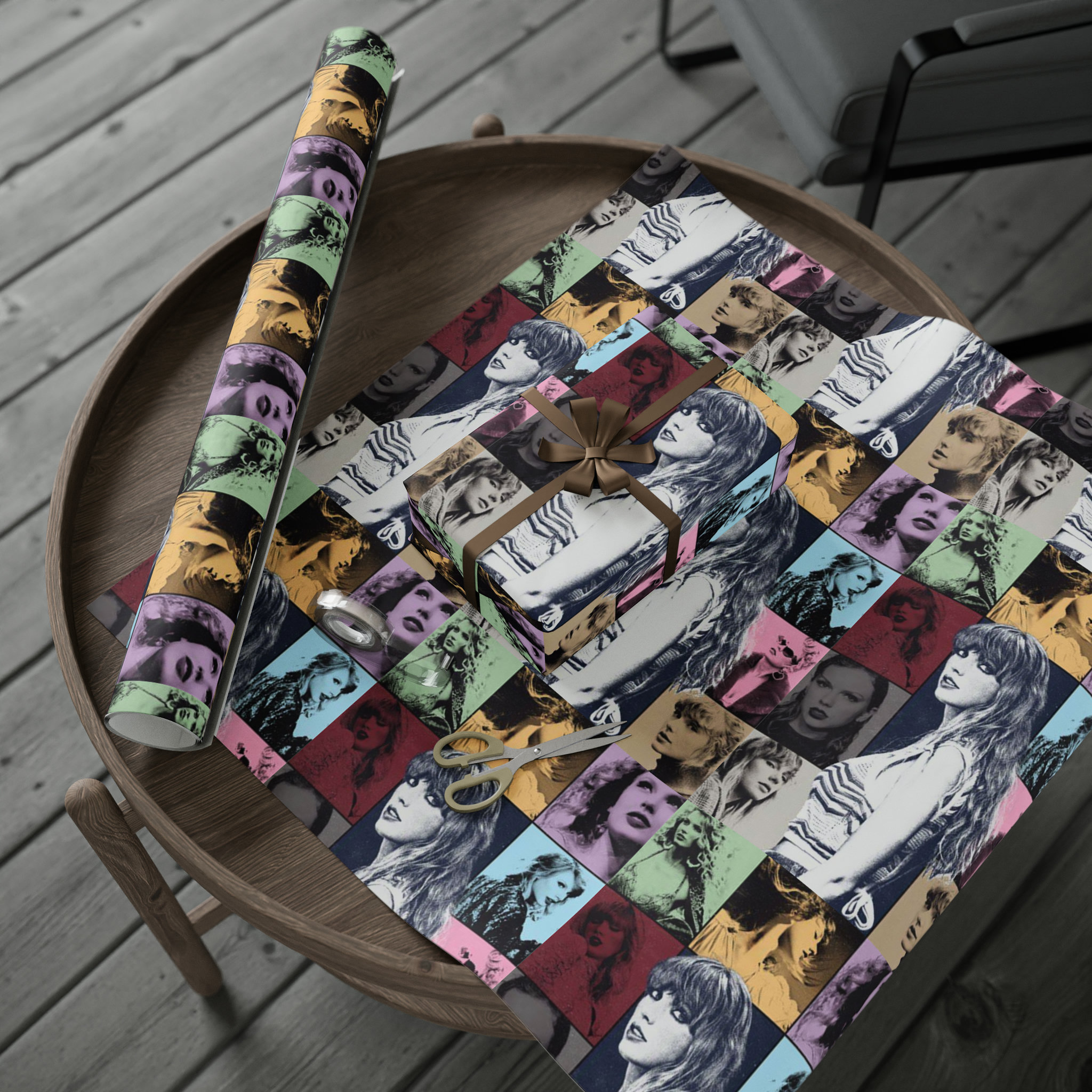 The Eras Tour Taylor Wrapping Paper, Taylor Birthday Wrapping Paper ...