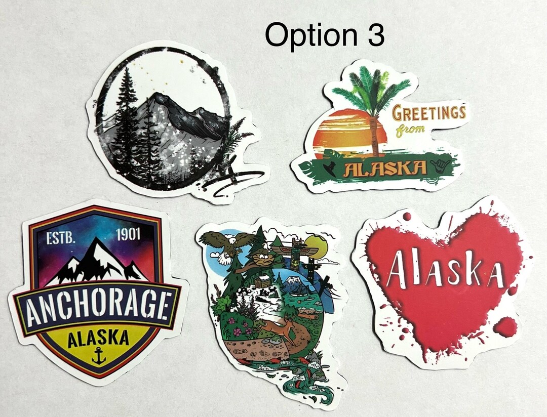 Alaska Magnets for Your Refrigerator, Alaskan Cruise, or Your Car - Etsy