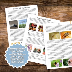 Immersive Project-based Gardening Unit Study for Families - Etsy
