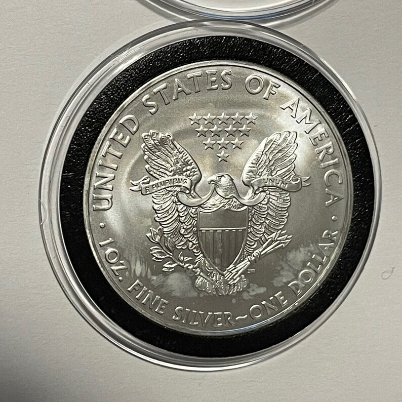 2008 Colorized American Silver Eagle Coin 1oz. .999 - Etsy