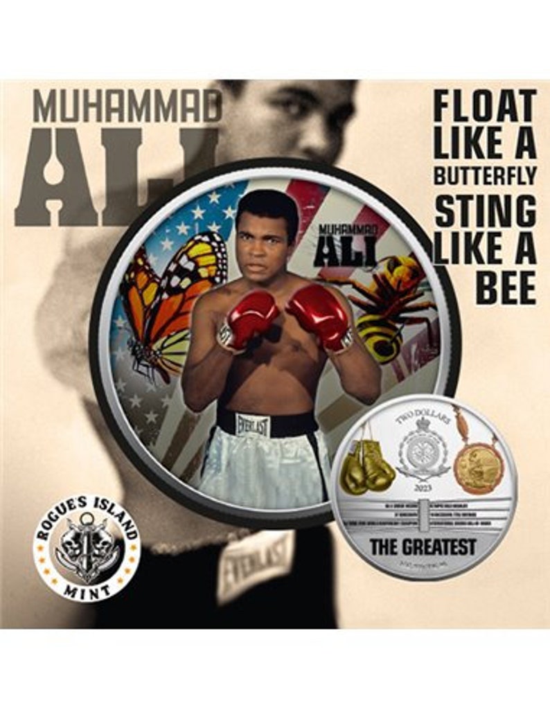 2023 Rogue's Island Mint Muhammad the Greatest Edition - Etsy