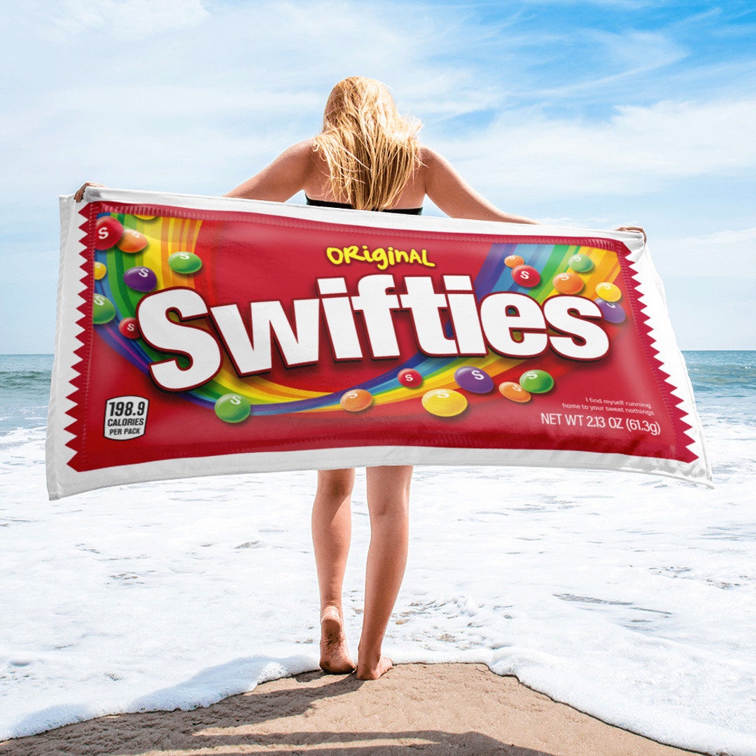 Swifties Beach Towel Candy Colored Fun. the Perfect Gift for the Sun ...