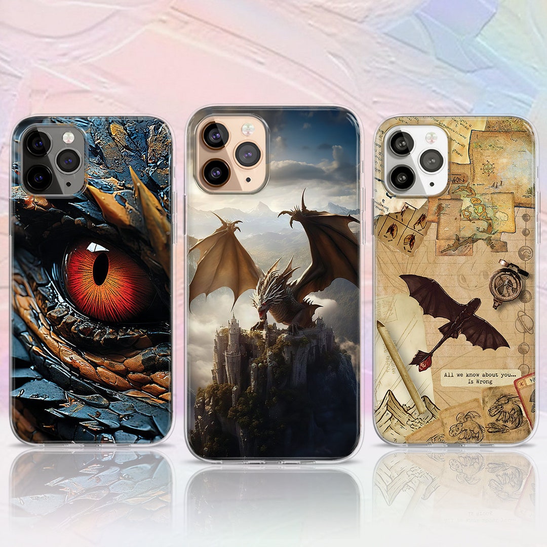 Year of the Dragon, Black Dragon Phone Case Galaxy S23 S24 Case, iPhone ...