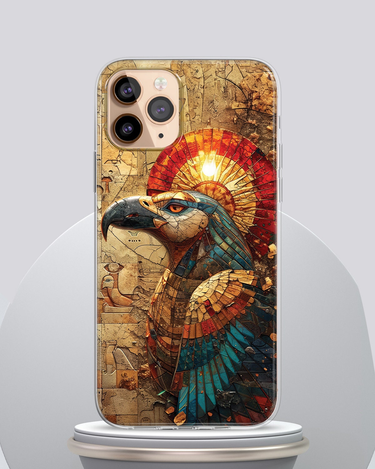 Ancient Pyramids Phone Case, Eye of Horus, iPhone 15 14 13 Magsafe Case ...