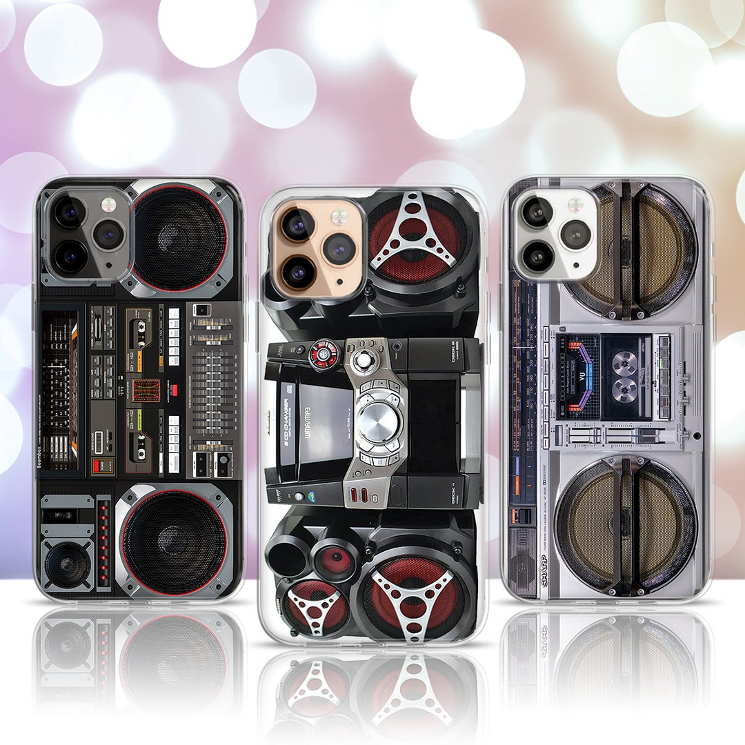 Retro Vintage Boombox Cassette Player Phone Case, Nostalgia Gifts ...
