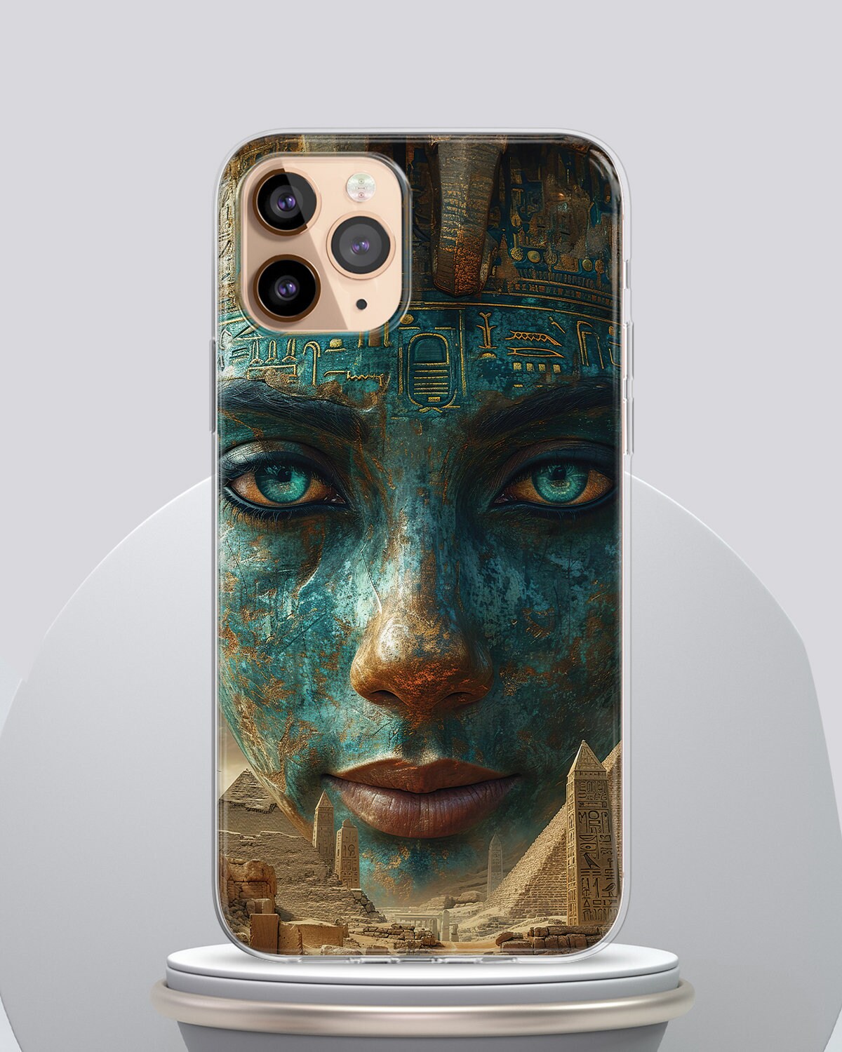 Ancient Pyramids Phone Case, Eye of Horus, iPhone 15 14 13 Magsafe Case ...