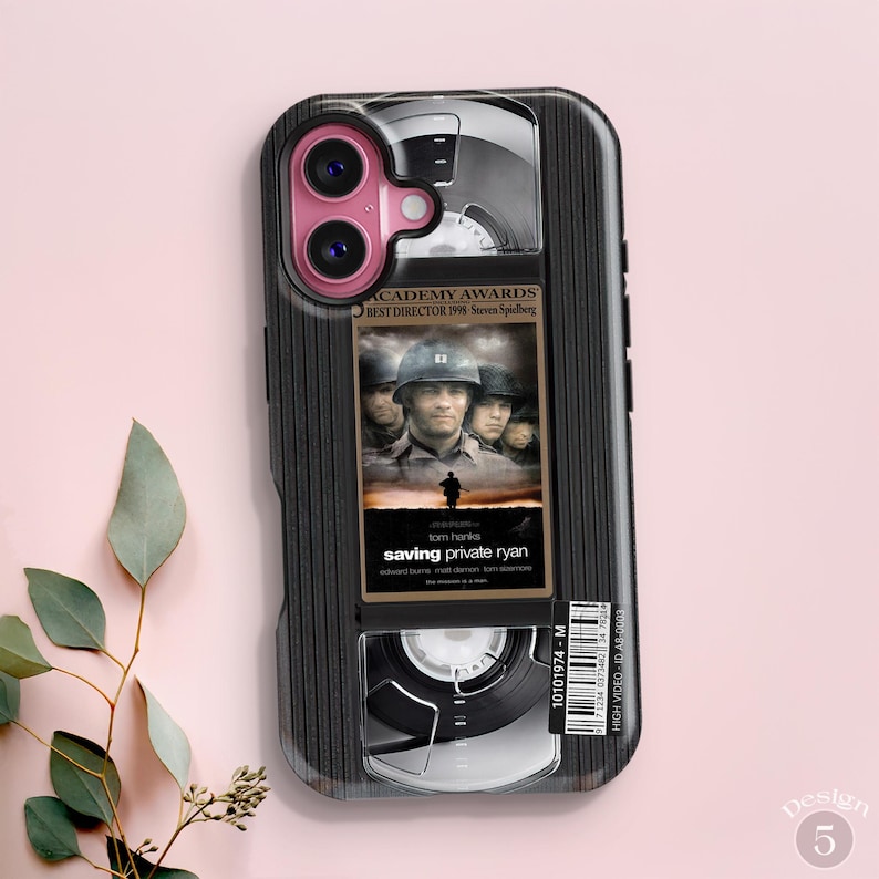 Custom Retro VHS Movie Tape Magsafe Phone Case: Vintage 80s 90s Film ...