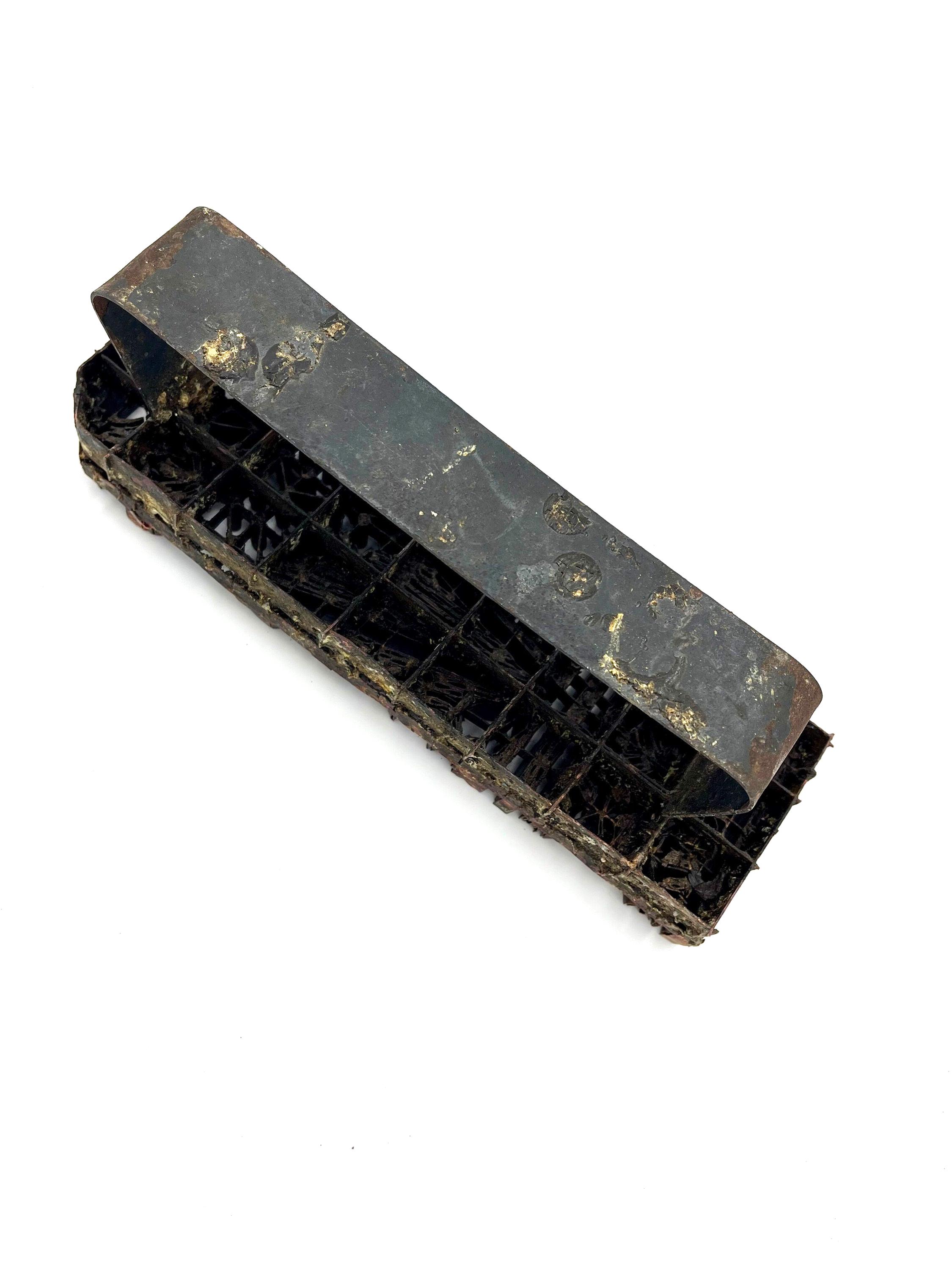 Vintage Batik Copper Fabric Stamp / Print Ink Block - Etsy