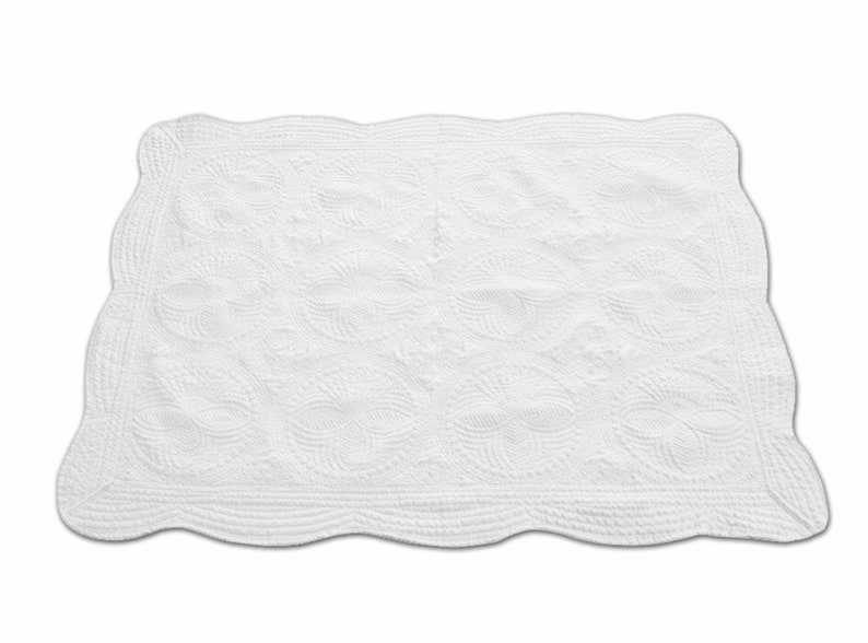 Monogrammed Heirloom Baby Quilt - Etsy