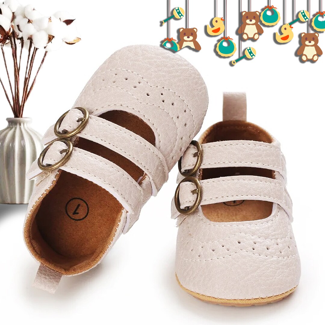 Leather Baby Shoes, Baby Girl Shoes, Baby Clothes, Crawling Shoes ...