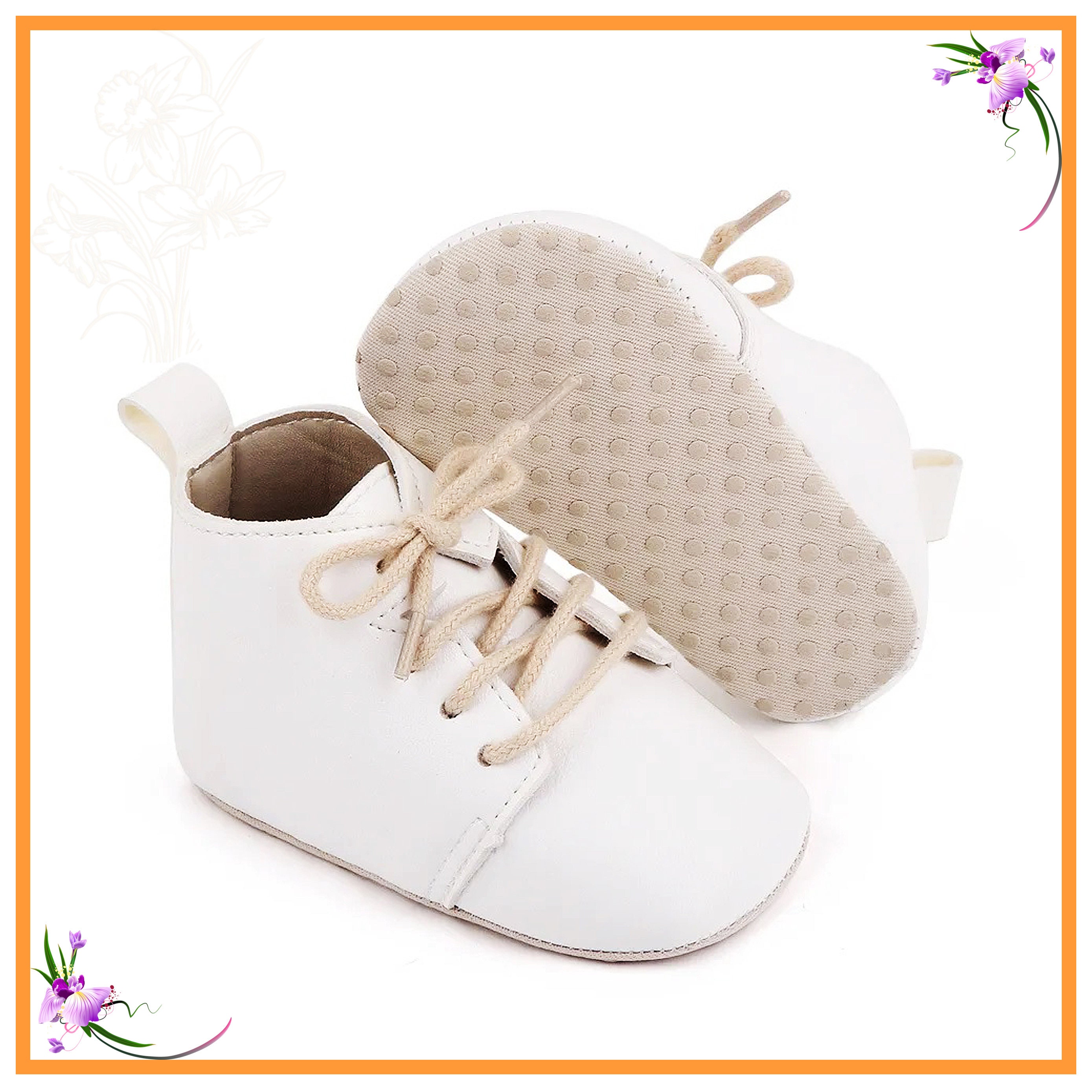 Leather Baby Boots, Leather Baby Shoes, Crawling Boots, First Baby ...