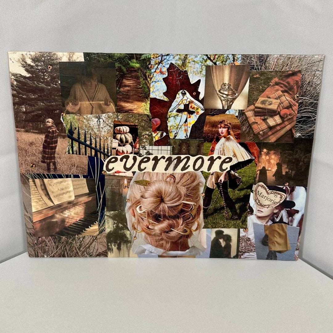 The Evermore Board Taylor Swift READY TO SHIP - Etsy