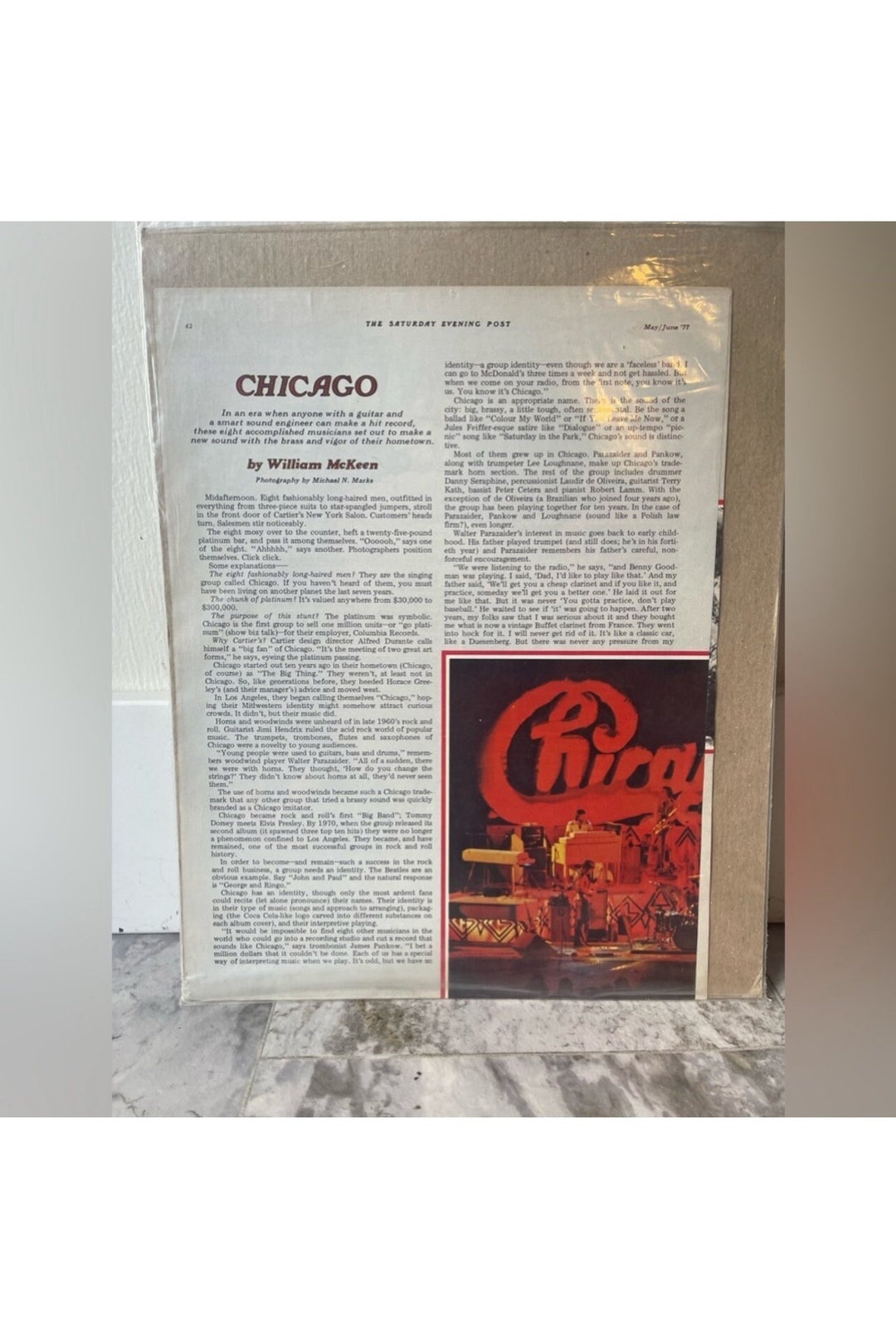 Chicago Article From the Saturday Evening Post - Etsy