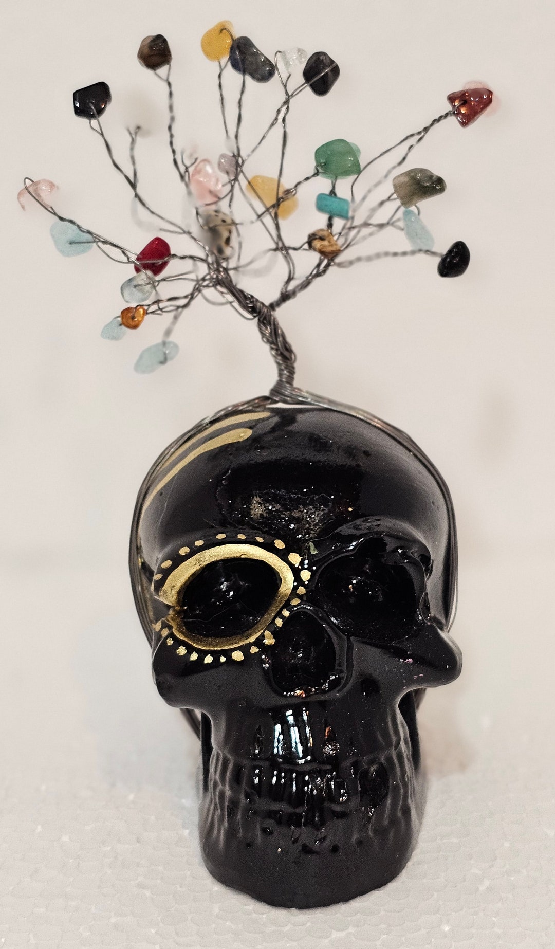 Tree of Life Skull - Etsy