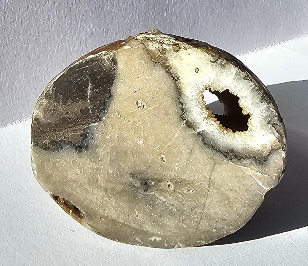 Cut Geode W Crystal Cave - Etsy