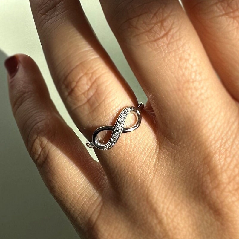 Infinity Symbol Ring - Etsy