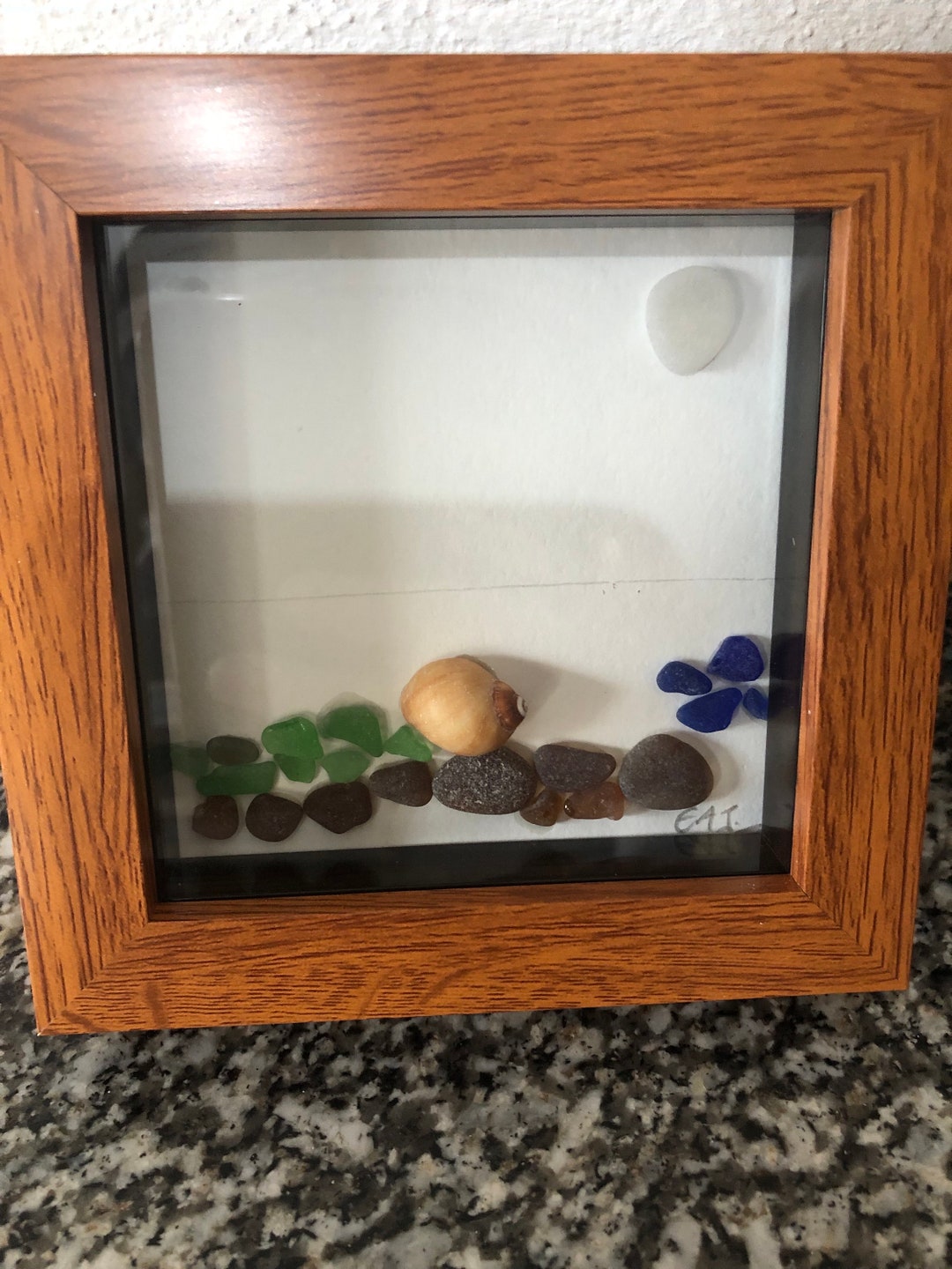 Sea Glass Snail Finds Treasure - Etsy