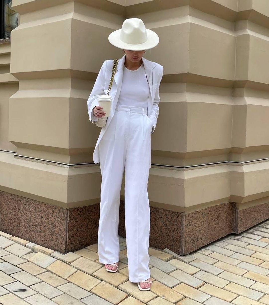 Milky White Linen Palazzo Pants: Wide Leg Summer Trousers - Etsy