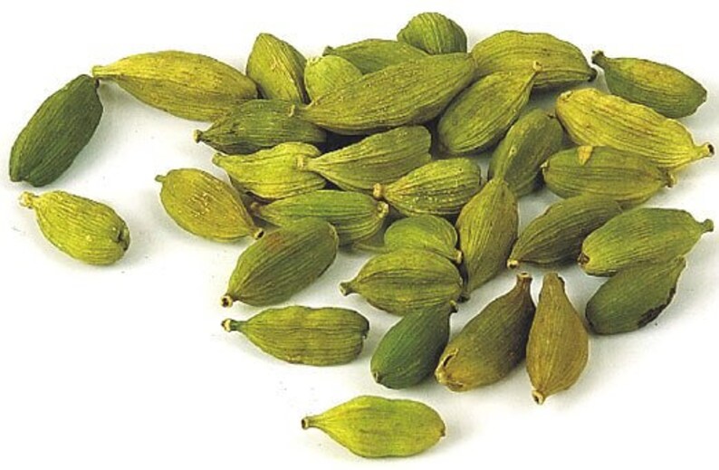 Organic Cardamom Whole Green Pods - Etsy