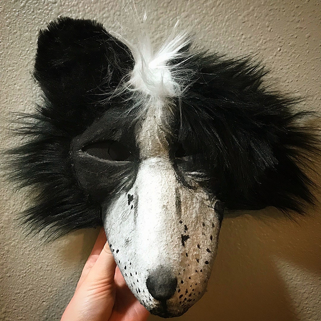 Border Collie Therian Mask - Etsy