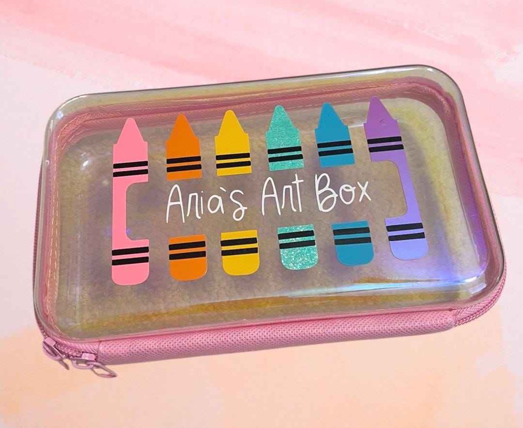 Personalized Kids’ Art Box - Etsy
