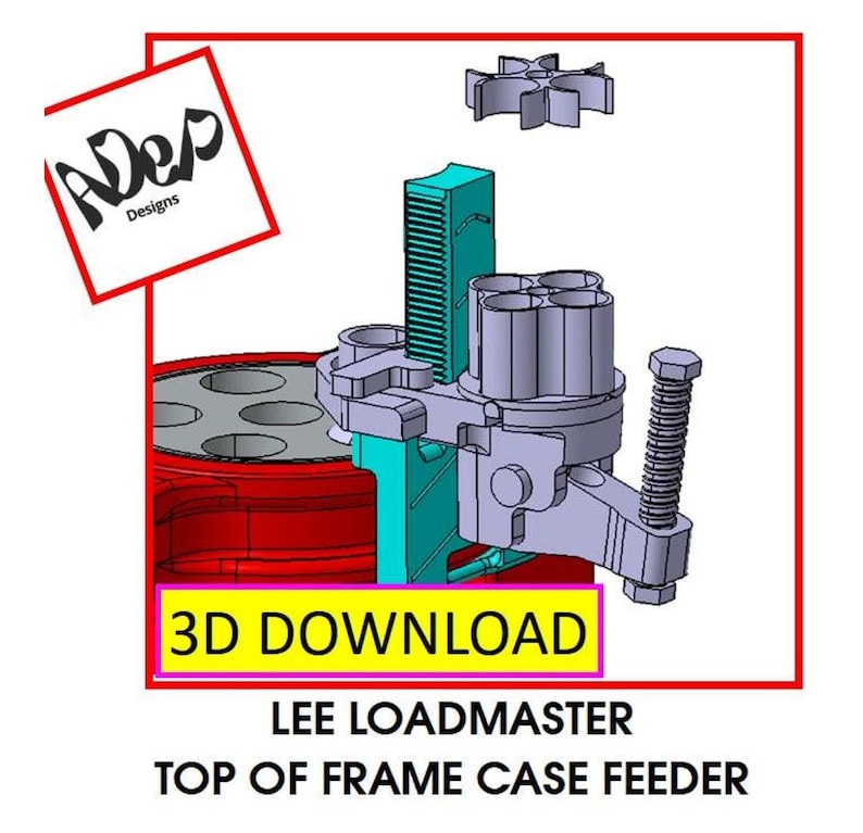 Lee Loadmaster Universal Case Feed Top of Press DIGITAL DOWNLOAD - Etsy
