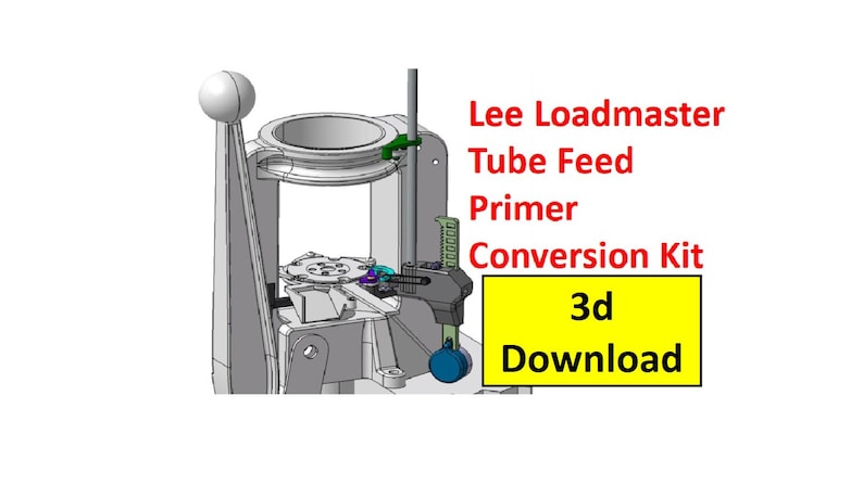 Lee Loadmaster Tube Feed Primer Upgrade 3d Download - Etsy