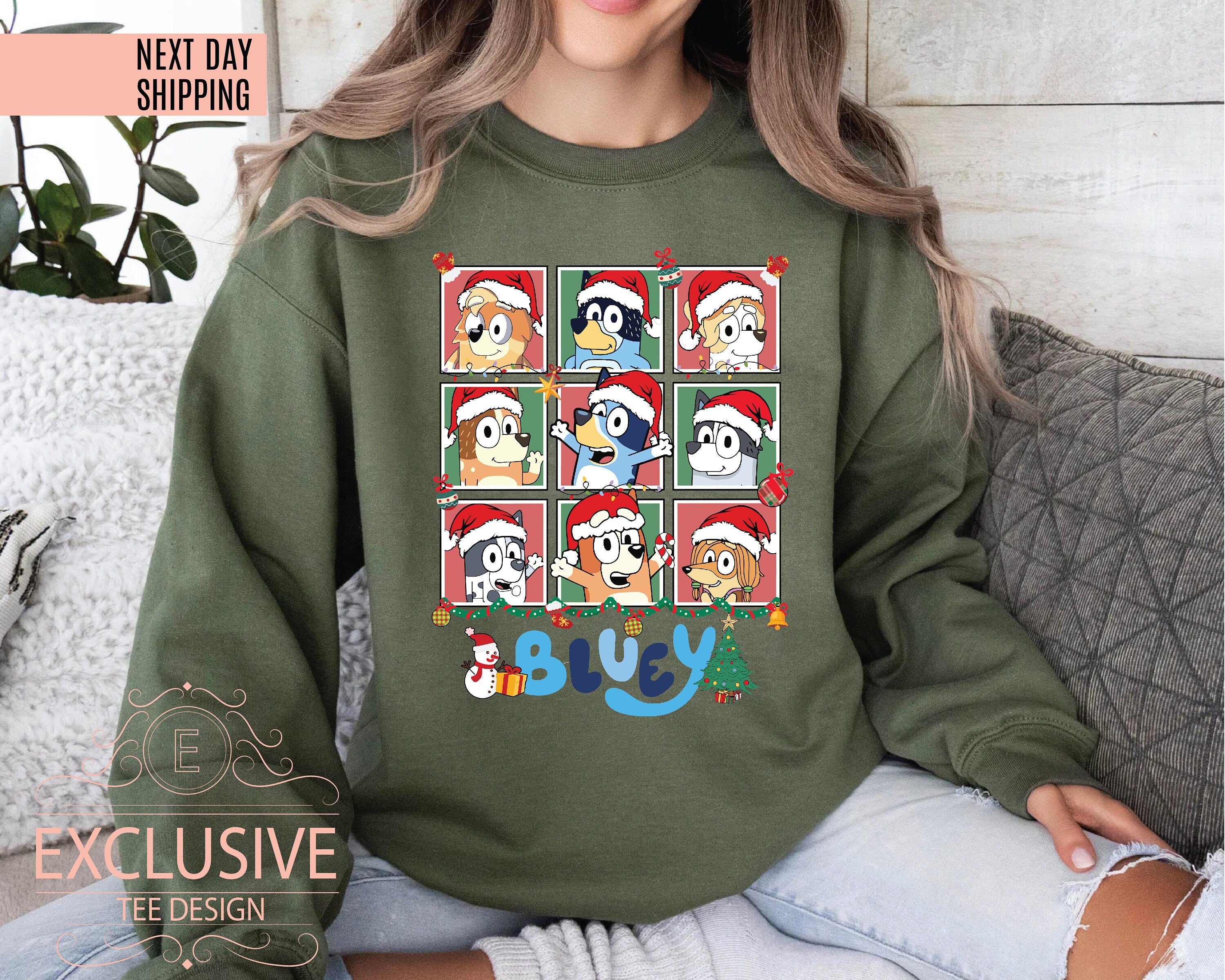 Bluey and Friends Sweatshirt, Bluey Sweatshirt, Bluey the Eras Tour ...