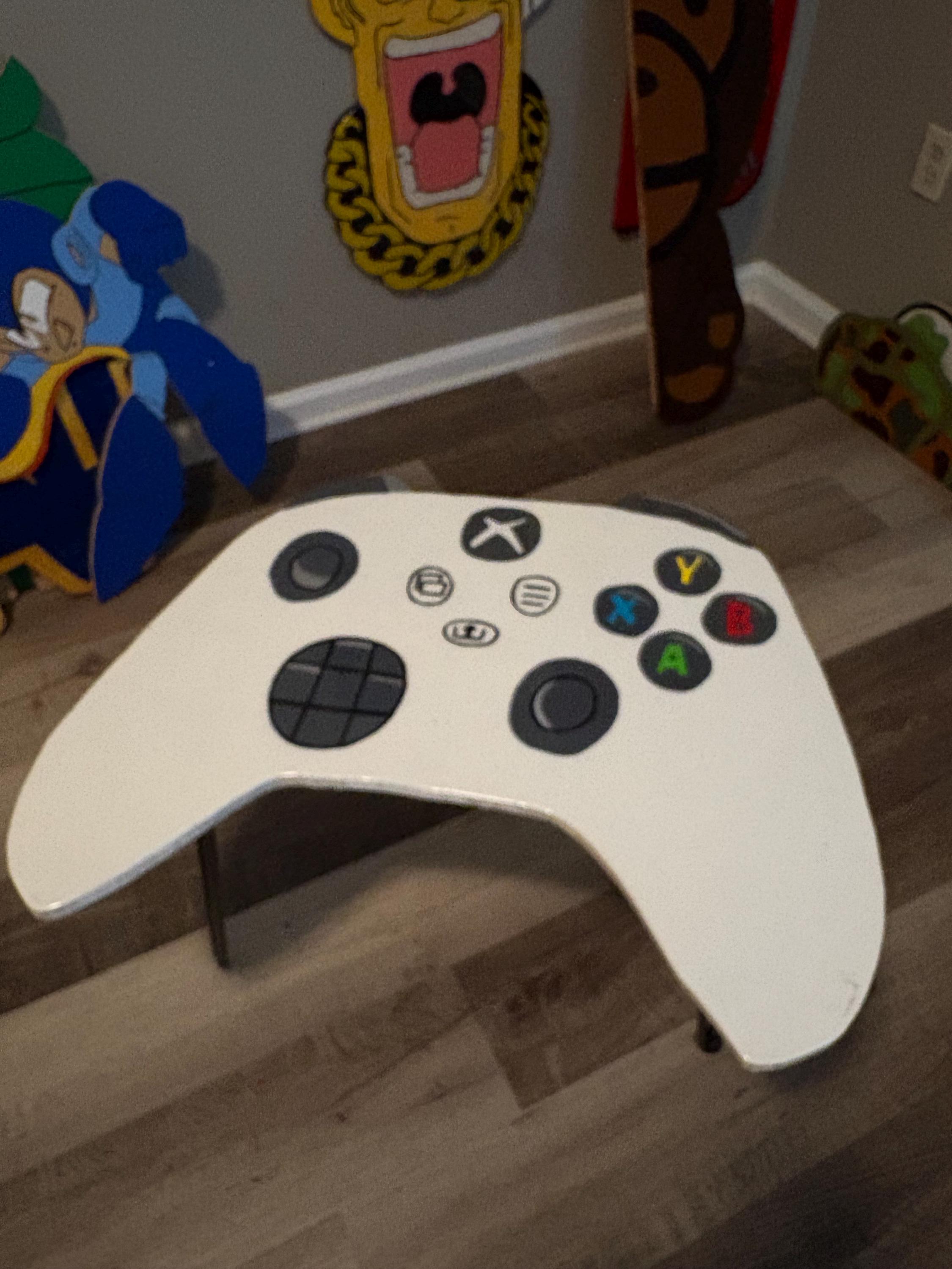 Gaming Controller Inspired Epoxy Table | Gaming Decor | Hypebeast Room ...